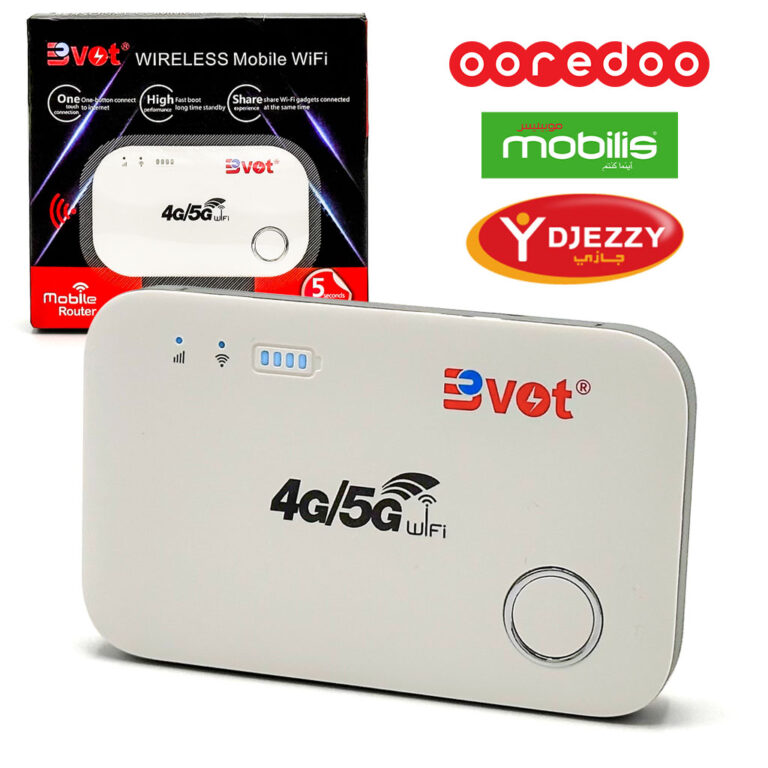 Modem Bvot 4G/5G LTE M88 blanc - Letshop.dz