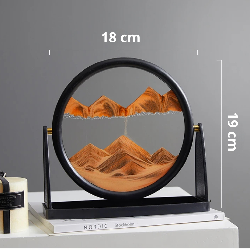 Sablier 3D Avec Support pour la décoration de la maison - Letshop.dz
